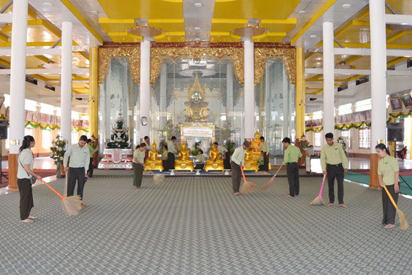 တန့်ယန်းမြို့နယ်၌ ၃၄ နှစ်မြောက် အထွေထွေအုပ်ချုပ်ရေးဦးစီးဌာန နှစ်ပတ်လည်နေ့အား ကြိုဆိုဂုဏ်ပြု